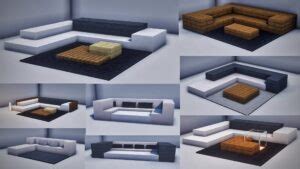 Creative Couch Design Ideas In Minecraft TBM TheBestMods