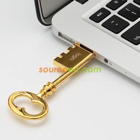 Key Shape USB Flash Drive Corporate Gifts Singapore Source EC