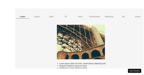 Framer Motion X Tabs Codesandbox