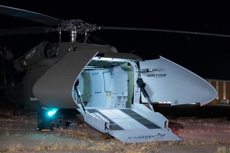 Sikorsky Unveils U Hawk A Fully Autonomous Cargo Black Hawk
