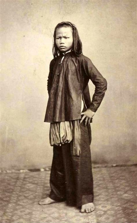 35 Rare Portrait Photos Of Vietnamese People From The 1880s ~ Vintage