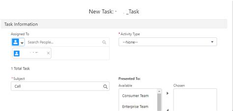 field update viewing and updating related record when creating a task