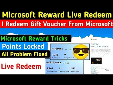 Microsoft Rewards Redeem Problem Solved Microsoft Rewards Problem Solved Microsoftrewards