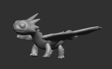Free Stl File Cute Dragon Stl 🐉 ・model To Download And 3d Print・cults