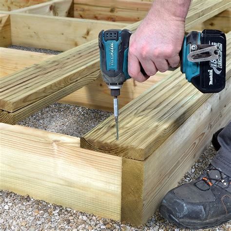 Pressure Treated Deck Joist Mm X Mm X Mm Garden Sheds Direct