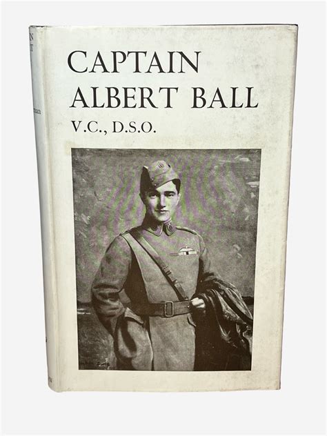 Captain Albert Ball By Rh Kiernan First Edition 1933 The