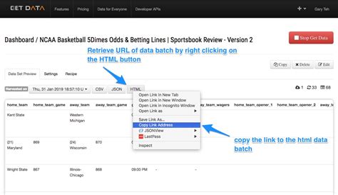 syncing with excel sheets getdata io