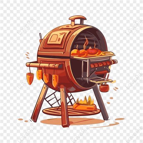 바베큐 그릴 벡터만화상표클립 아트 Png 일러스트 무료 다운로드 Lovepik