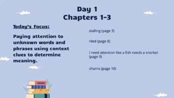 Fish In A Tree Book Discussion And Activity Guide By TeachwellandSEL