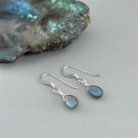 Labradorite Earrings Etsy
