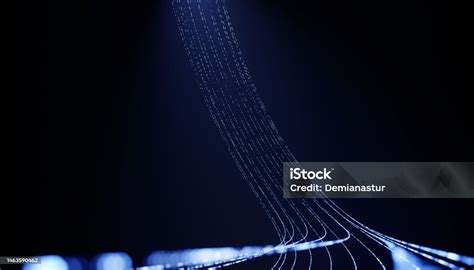 3d 그림 빛나는 광섬유 케이블 정보 및 데이터는 유선으로 흐릅니다 기술 및 정보 전달의 개념 0명에 대한 스톡 사진 및 기타 이미지 Istock