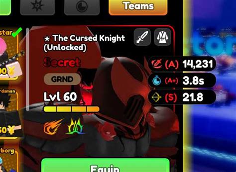 Double Trait Almighty Brawler The Curse Cursed Knight Evo Maxed