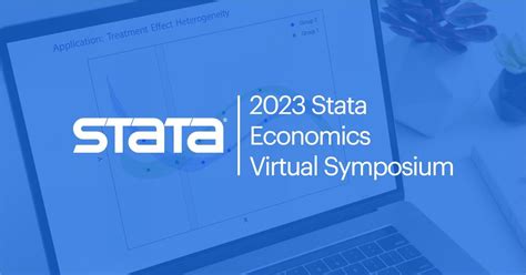2023 Stata Economics Virtual Symposium Statacorp Llc