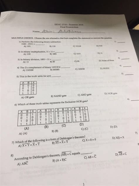 Solved Perform the following binary subtraction: 1100 - | Chegg.com