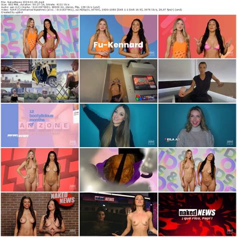 NakedNews Erotic Exhibitionism Nudism Topless