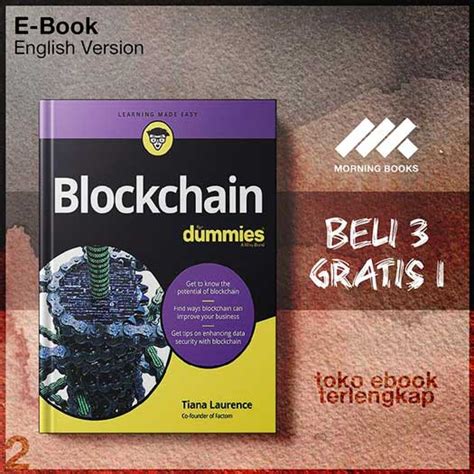 Blockchain For Dummies By Tiana Laurence Tiana Laurence Morning Store