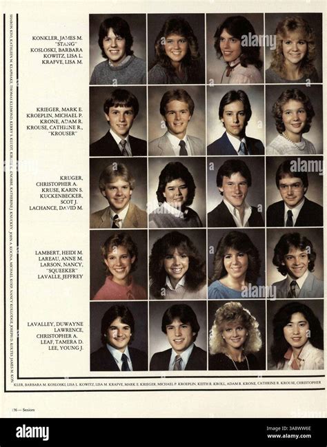This Yearbook Captures The 1984 1985 School Year At Park Center Hi Res