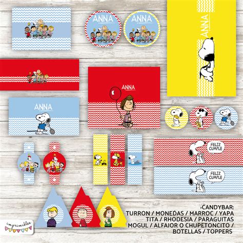 Kit Imprimible Snoopy Comprar En Imprimibles