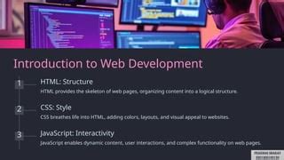 PRAKHAR-Building-the-Web.pptx on web development | PPT