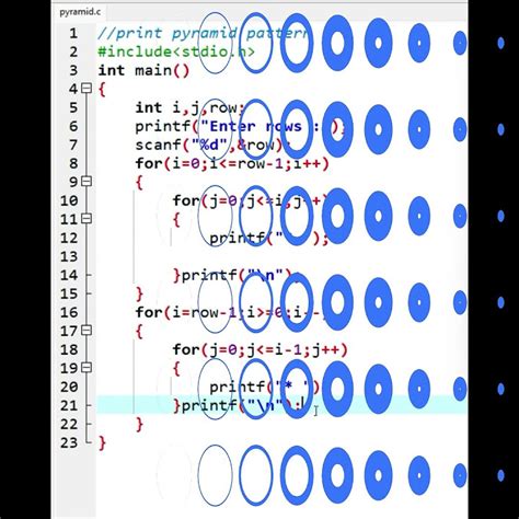 Programmingpyramid Patternc Programminginterview Learning