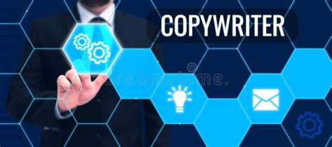 Conceptual Display Copywriter Business Concept Writing The Text Of Advertisements Or Publicity