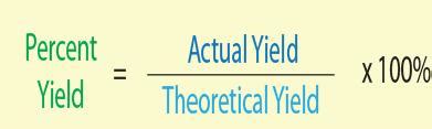 TommyKeith Theoretical Yield And Percent Yield Purity