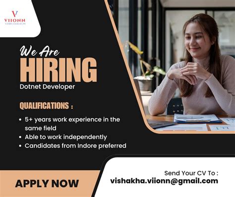 Dotnetdeveloper Indorejobs Wearehiring Softwaredeveloper