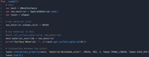 Set Surface Material Not Displaying In Scene Issue Godotengine Godot GitHub