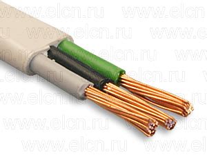 Купить кабель ПБВВГ (ПУГВВ/ПУГНП) 3х4,0 в Москве - 129.37 ₽/м