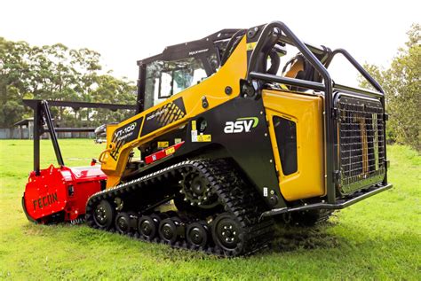 Asv Vt 100 Forestry Max Series Posi Track Loader Hire Rental