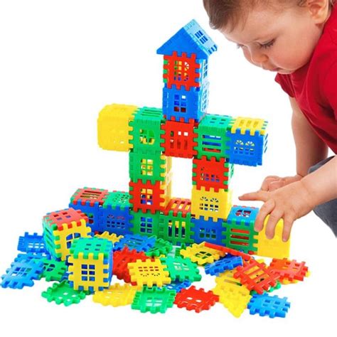 Jual Waffle Interlocking Building Blocks Waffle Blocks Stacking