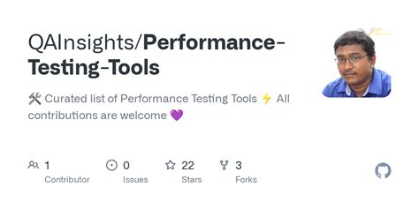 GitHub QAInsights Performance Testing Tools Curated List Of Performance Testing Tools All