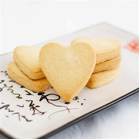 Heart Shortbread Biscuits Fundraiser The Joyous Baker