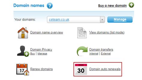 How To Renew Your At Domain Name 123 Reg Support