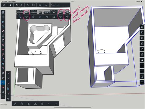 Having Trouble With Ipad S Radial Quick Menu Sketchup For Ipad Sketchup Community