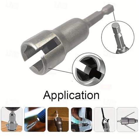 Butterfly Bolt Socket Wrench 6 35mm Hex Shank Socket Adapter Nut For Power Tool Slotted Electric