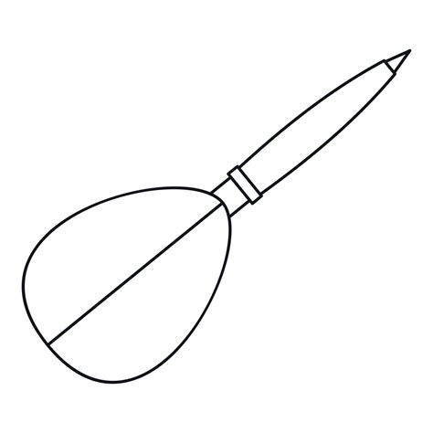 Dart Arrow Icon Outline Style 15090448 Vector Art At Vecteezy