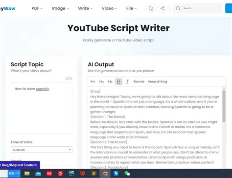 Create Engaging Videos With Our Youtube Script Generator