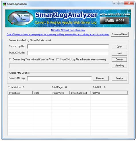 Free Apache Web Server Log Analyzer