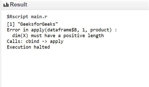 R语言如何修复：dimx Must Have A Positive Length极客教程