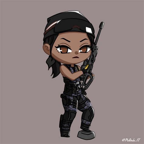 Artstation Chibi Rainbow Six Siege