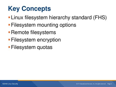 IS Linux Security Unit Securing The Linux Filesystem Ppt Download