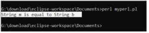 Perl Compare Strings How To Compare Strings In Perl With Examples