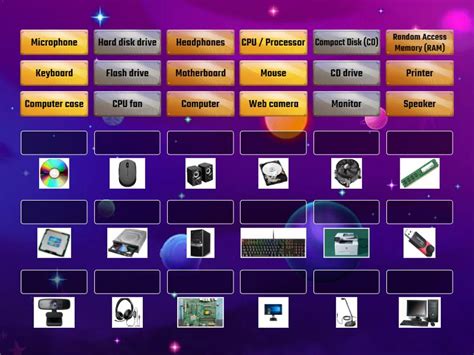 Computer Parts Match Up