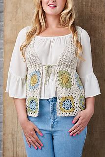 Ravelry Boho Top Pattern By Agrarian Artisan