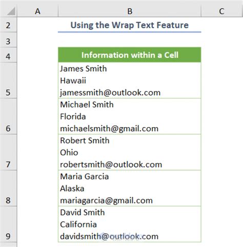 How To Create Rows Within A Cell In Excel 3 Methods ExcelDemy