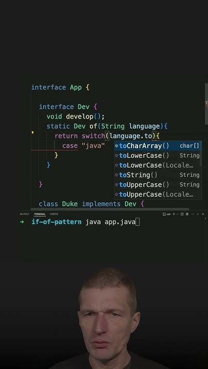 the interface based of pattern java shorts coding airhacks youtube