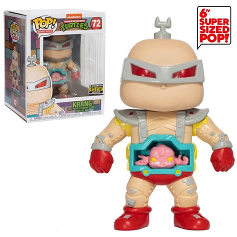 Funko Pop Tmnt Krang 6 Exclusive 72