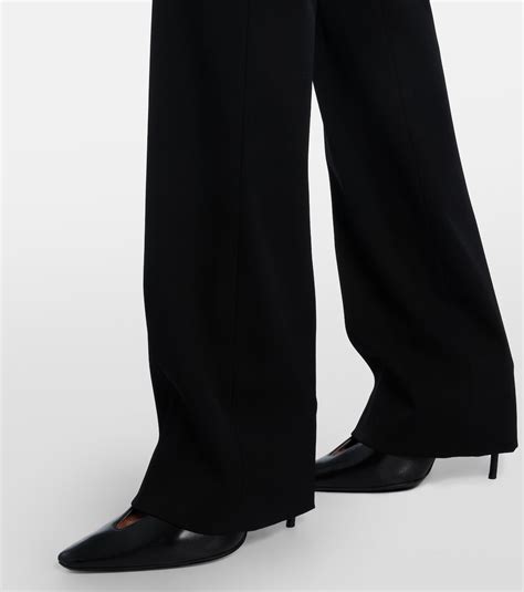 Wool Twill Slim Pants In Black Balenciaga Mytheresa