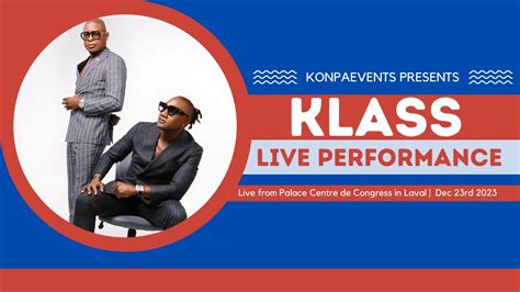 Klass Full Live Performance Inside Le Palace In Montreal Dec 23rd 2023 Youtube Music